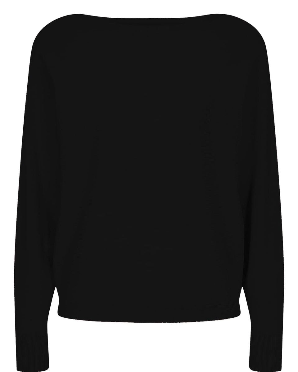 Numph - Nudaya Pullover Caviar – Butik Emsig