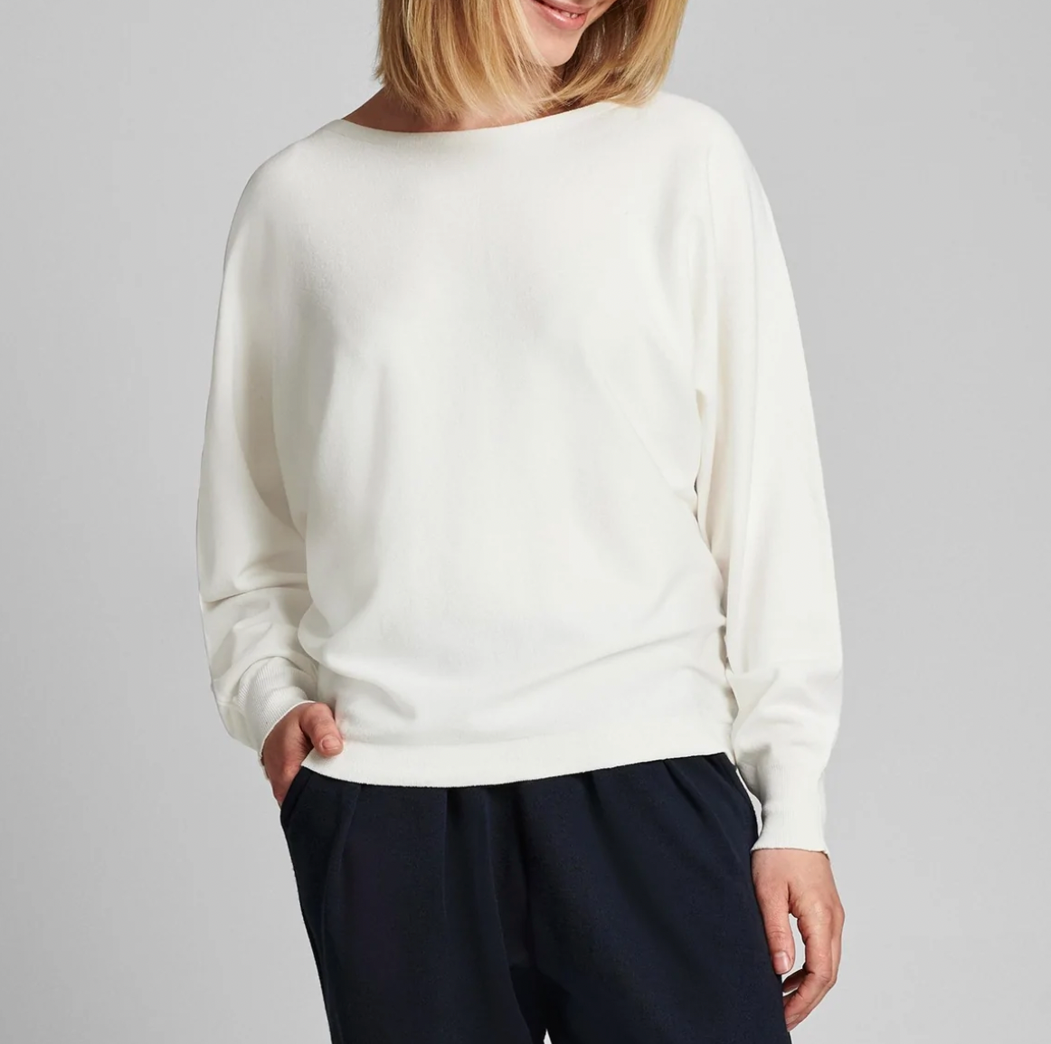 Nümph - Daya Pullover Cloud Dancer – Butik Emsig