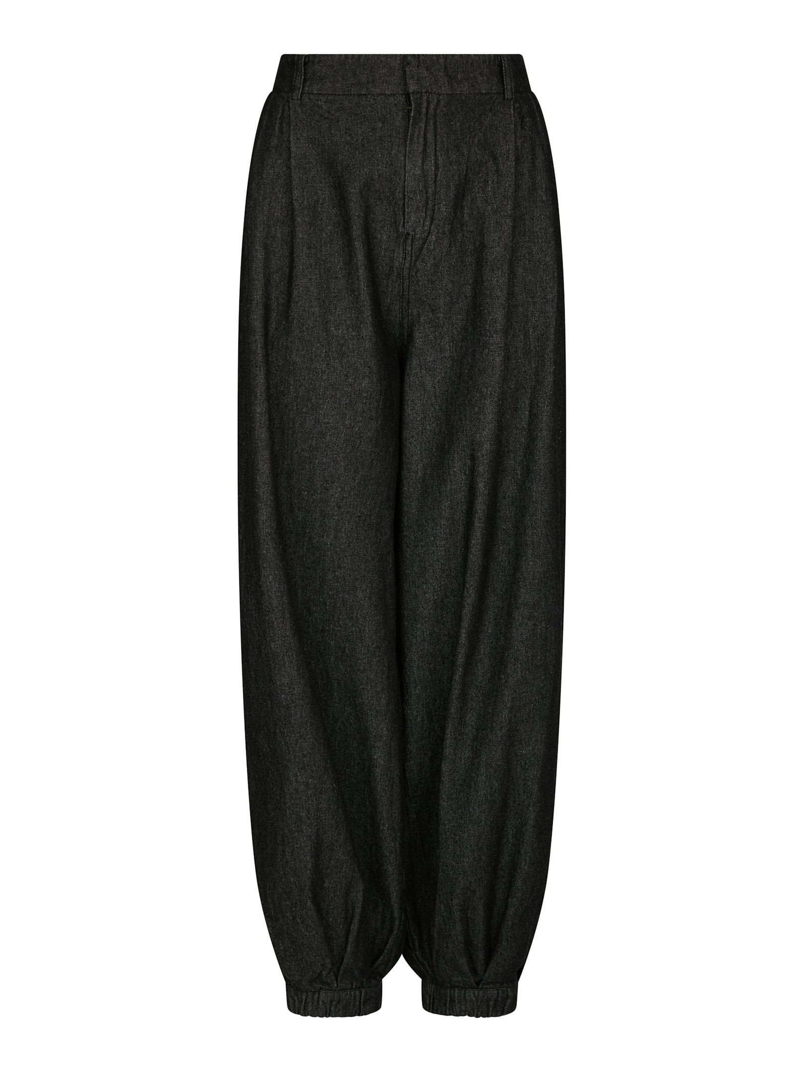 Neo Noir - Fayla Denim Balloon Pants Black – Butik Emsig