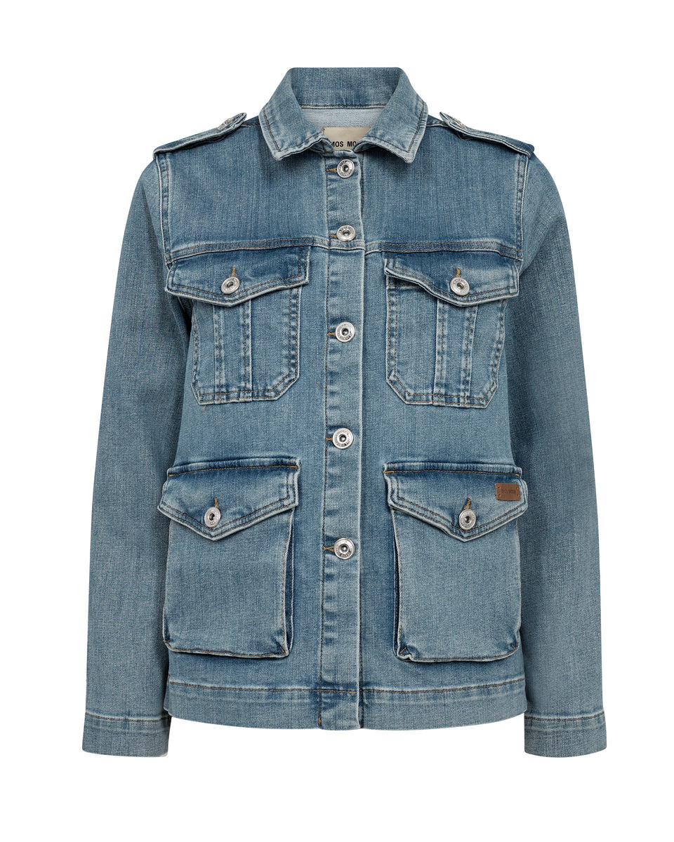 Mos Mosh - Anetta Denim Jacket – Butik Emsig