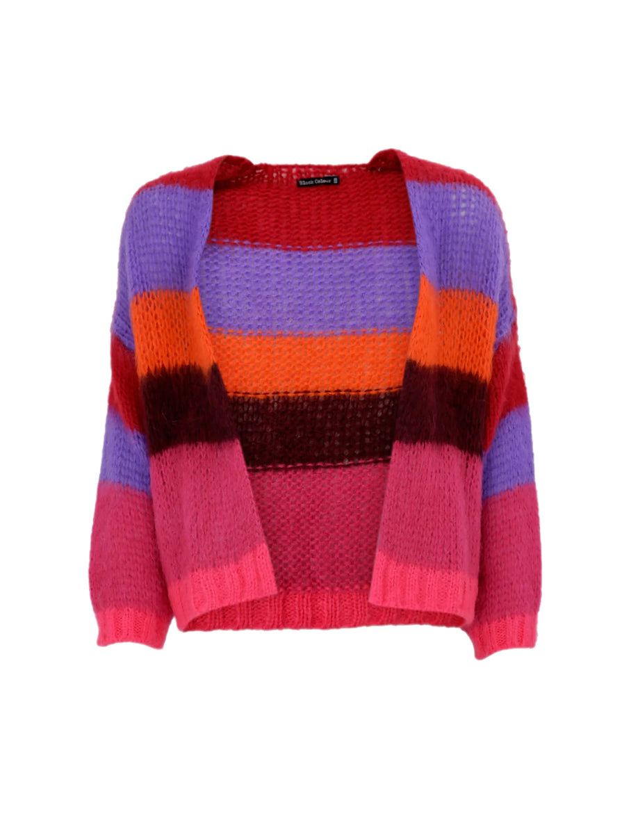 Black Colour - Ruby Cardigan Multistriped – Butik Emsig