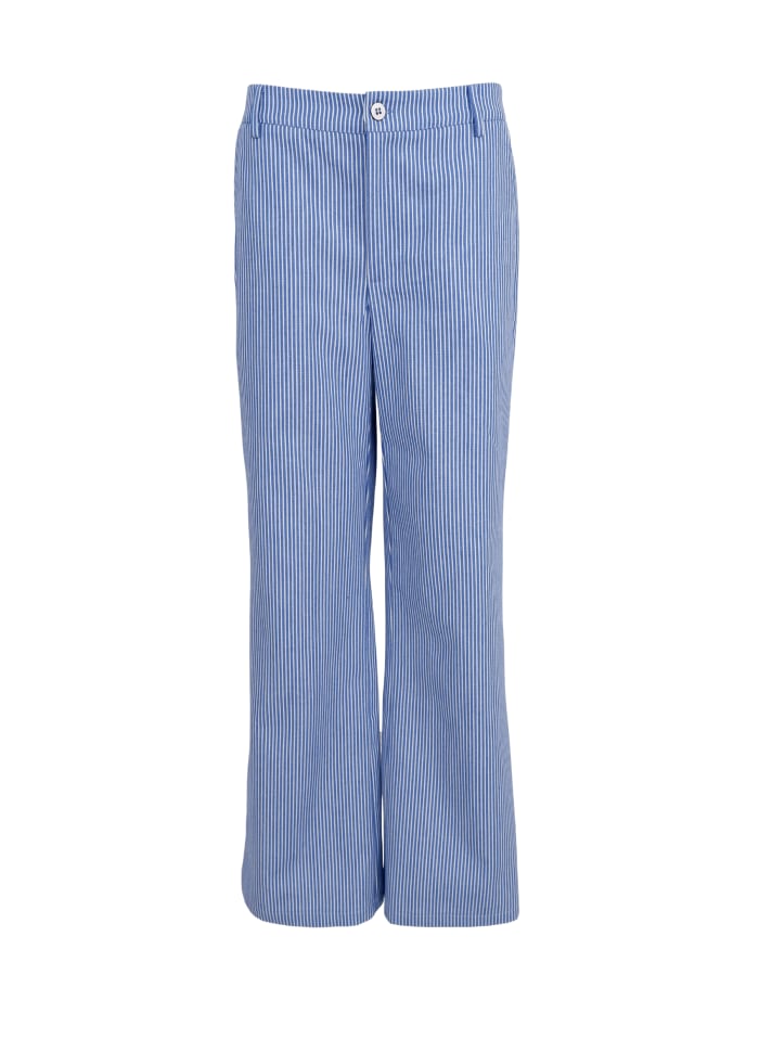 Black Colour - Madison Box Pant Blue Stripe – Butik Emsig