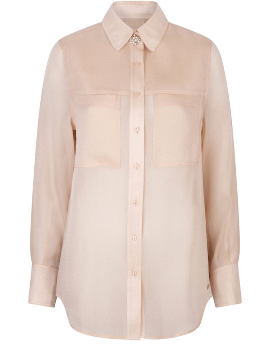 Josh V - Davey Shirt Beige – Butik Emsig