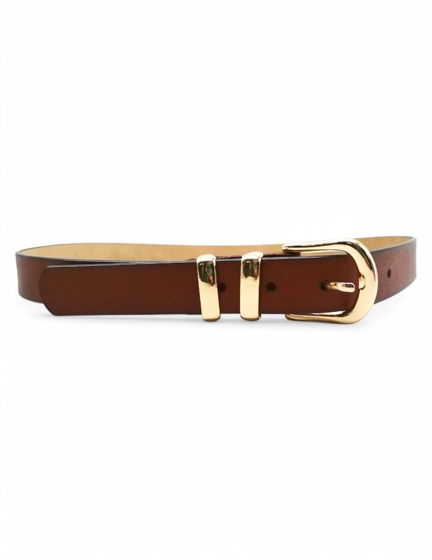 Emsig Exclusive - Angel Leather Belt Camel – Butik Emsig