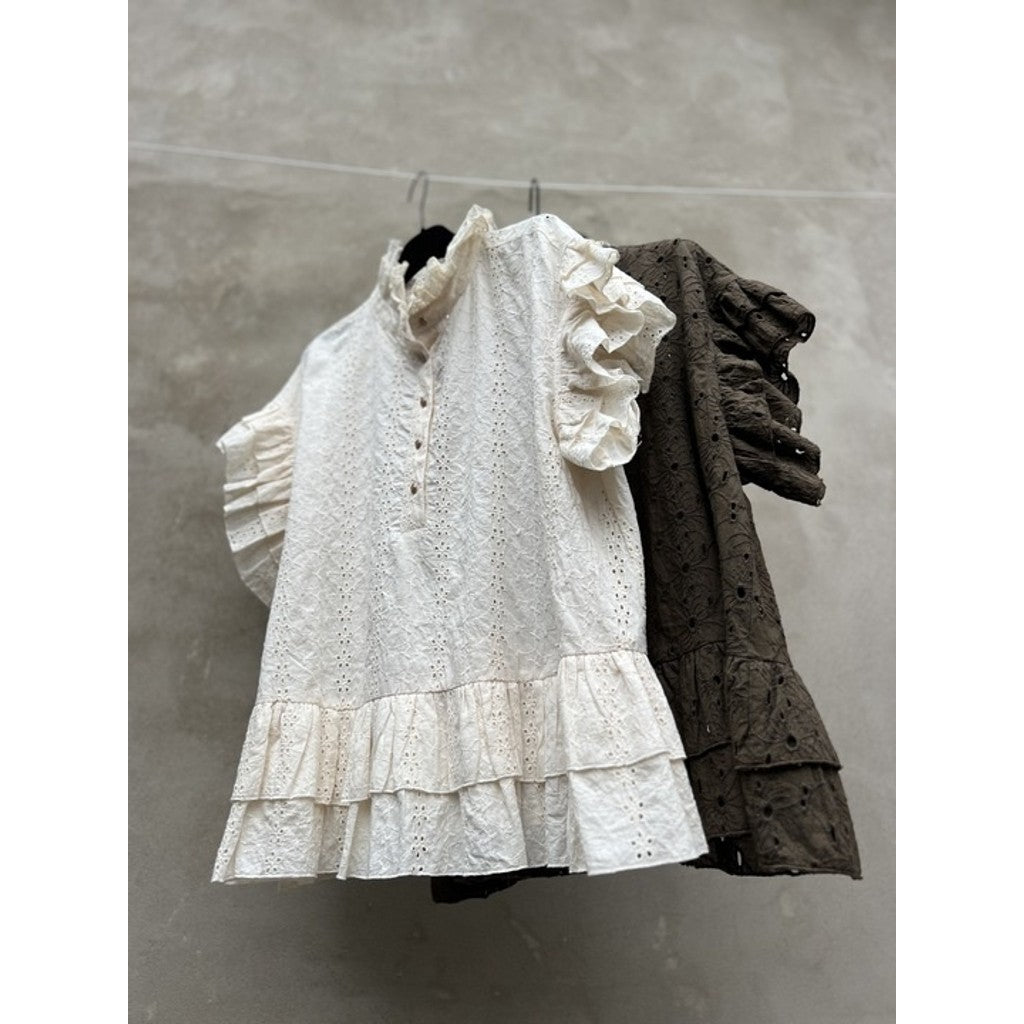 Gaspar - Jacqueline Lace Off-White – Butik Emsig