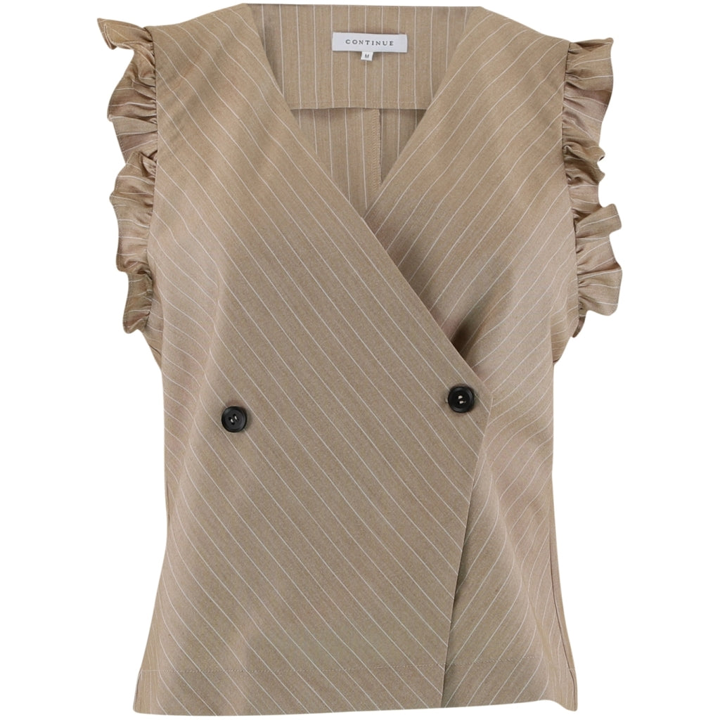 Continue - Lydia Sand Stripe – Butik Emsig