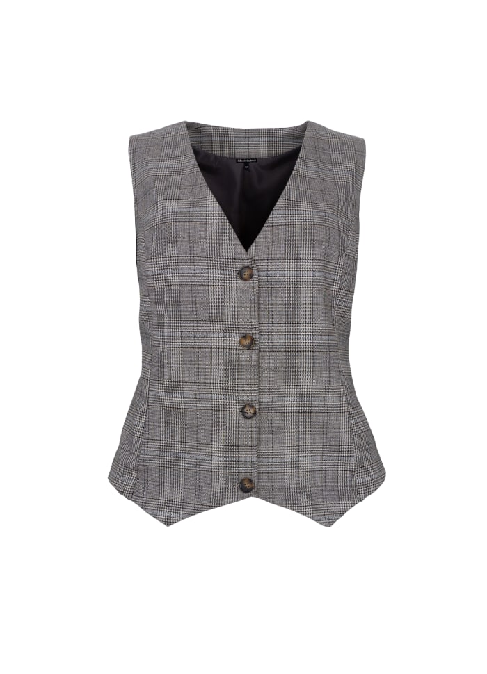 Black Colour - Nikka Box Vest Grey – Butik Emsig