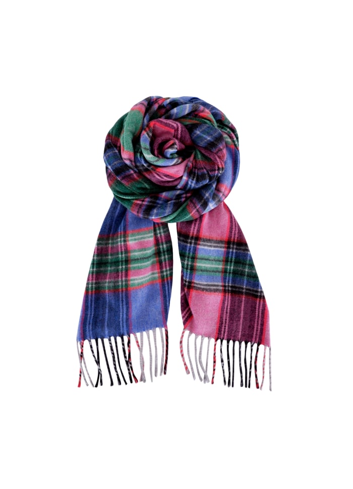 Black Colour - Neil Scarf Blue/Pink – Butik Emsig