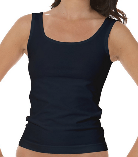 Tim & Simonsen - Tank Top Micro Black – Butik Emsig